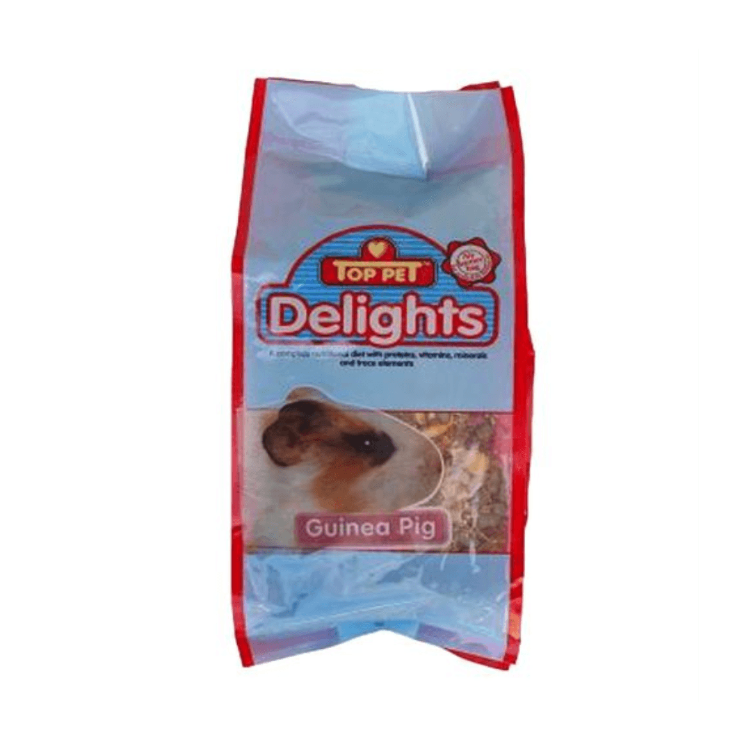 TOP PET - Delights Guinea Pig 1kg - Pawfect Pals